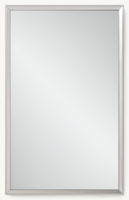 Metal Beveled Inset Medicine Cabinet | RH