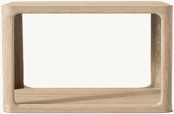 Trieste Rectangular Side Table | RH