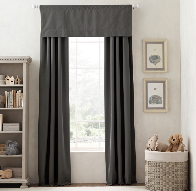 Cotton Canvas Drapery Panel | RH